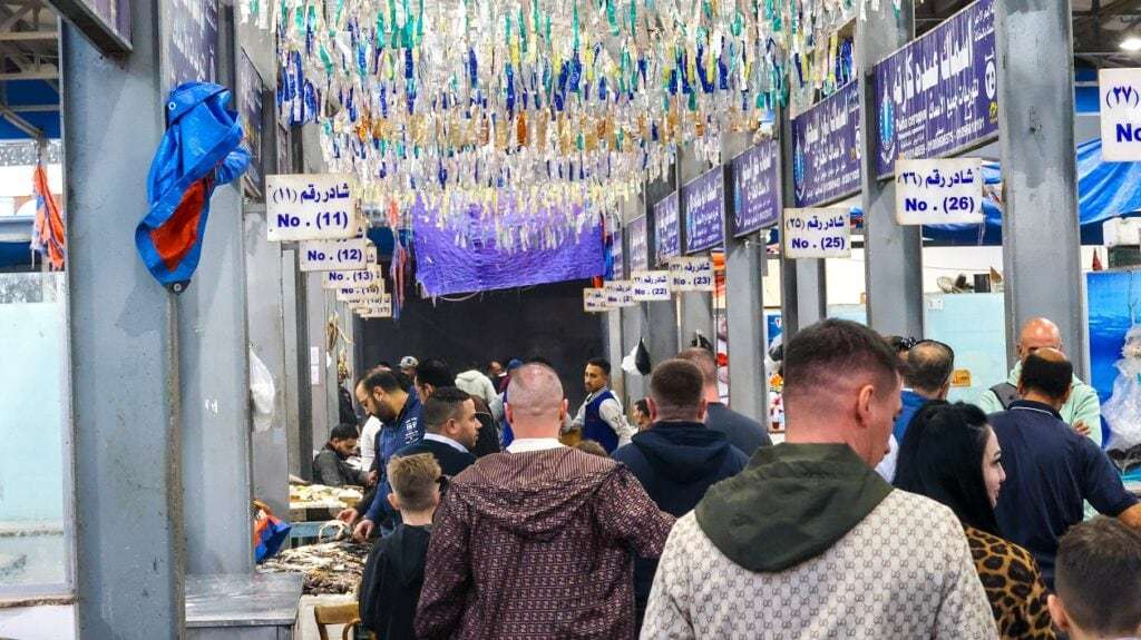 Rybí trh - fish market - Hurghada, Egypt